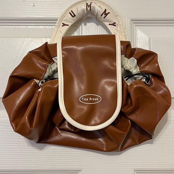 Vintage | Bags | Yummy Tea Break Mini Pursecosmetic Bag Brand New ...